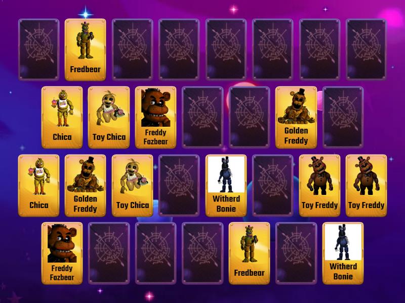 FNAF - Matching pairs