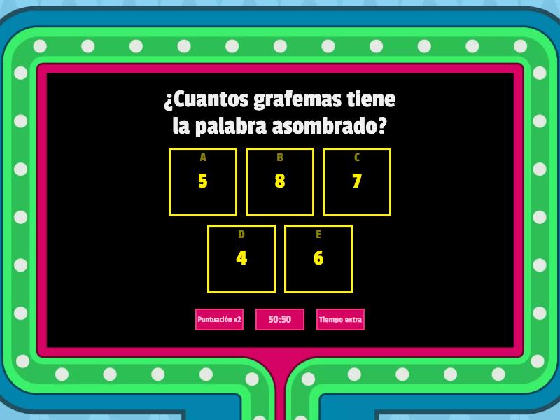 TEORIA DE LAS SEIS LECTURA-MIGUEL - Game show de TV