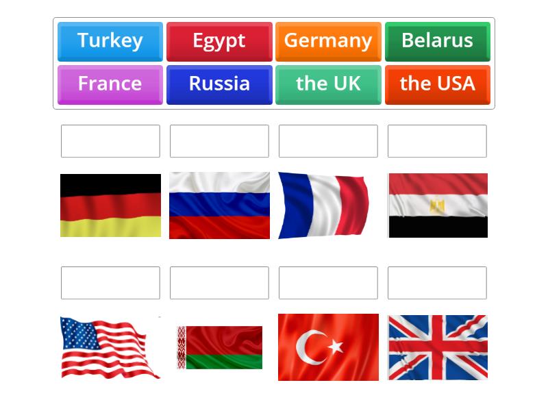 Countries - Match up
