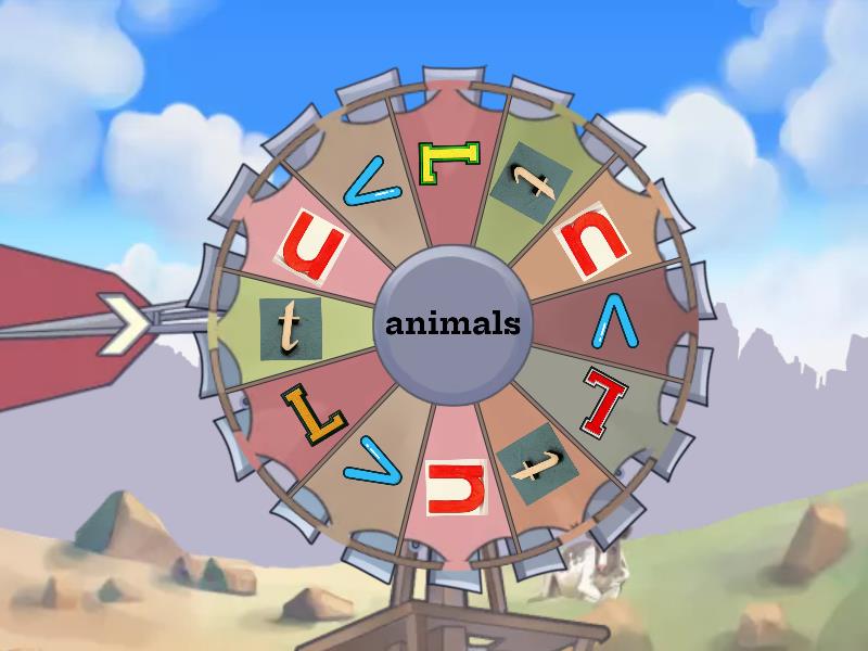 animals - Spin the wheel