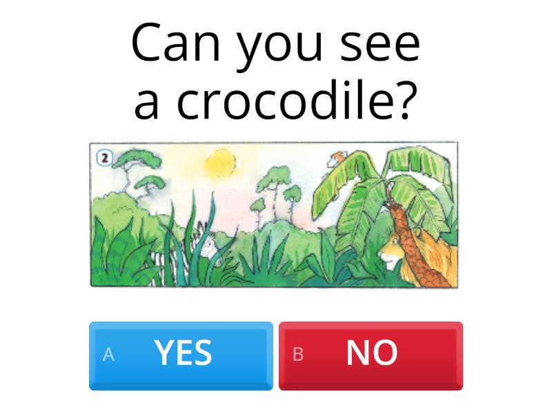 Safari animals - Can you see a ...? - Quiz