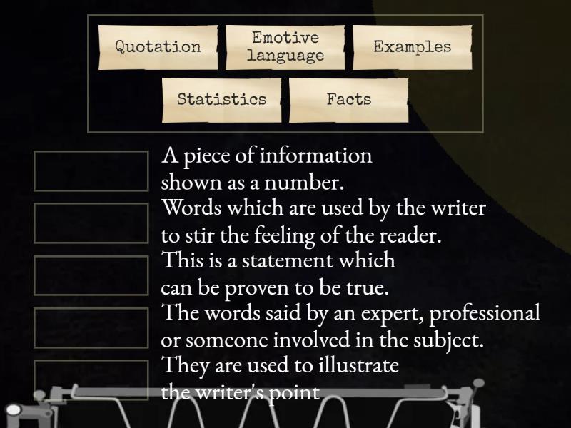 211 Techniques - Match up