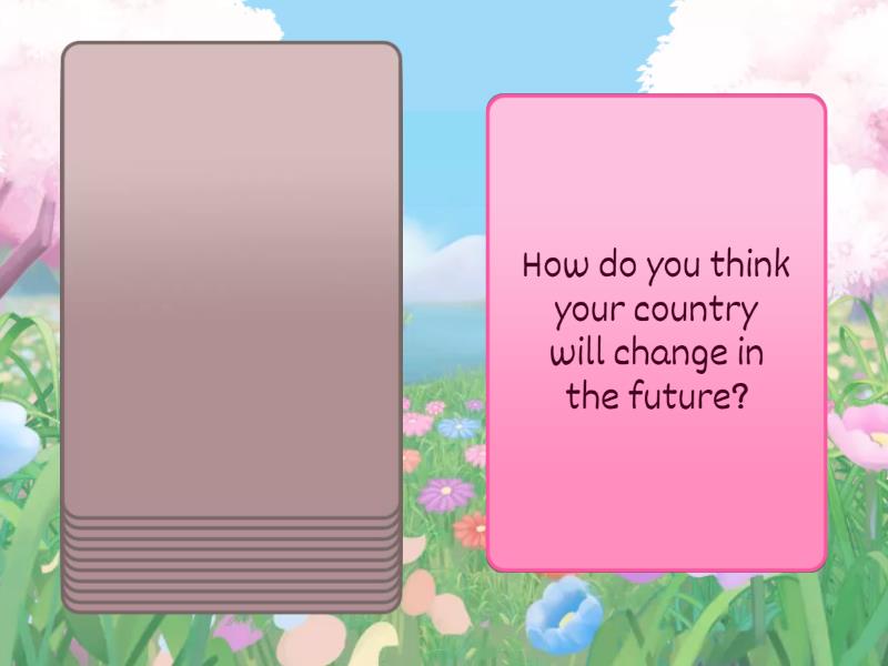 B1 Future Forms - Speaking cards