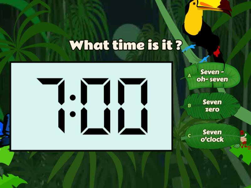 Basic 03 TIME - Quiz