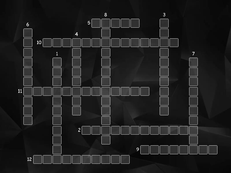 E.R. palavra cruzada (Arthur e Fernando) - Crossword