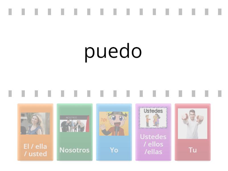 Verbo poder II - Find the match