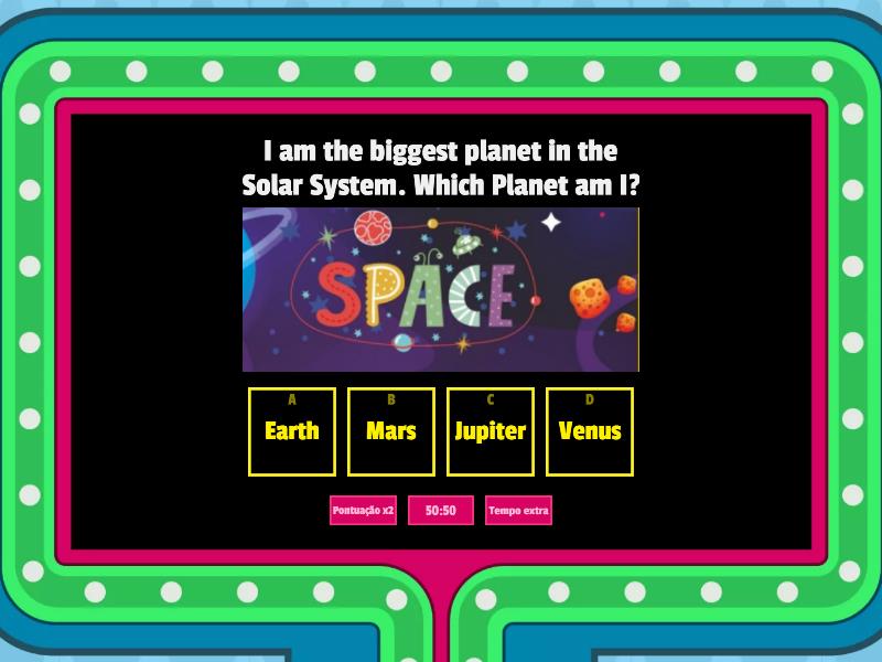 Which Planet? - Gameshow quiz