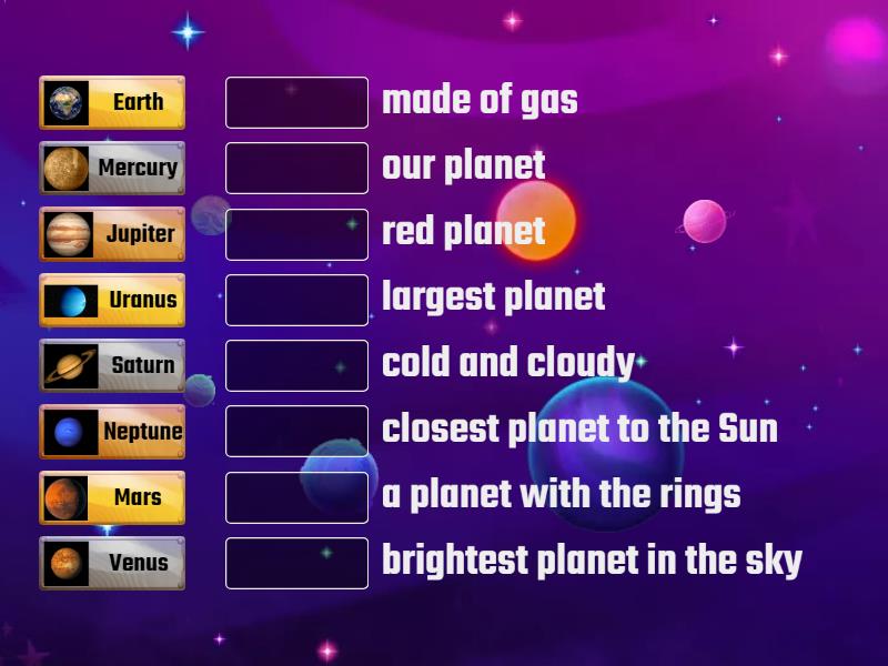 Planets - Une las parejas