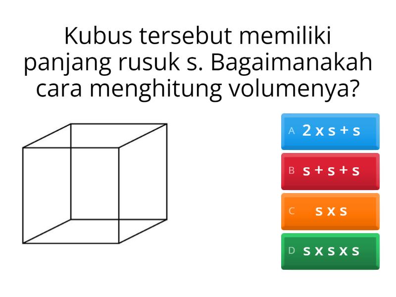 AYO BERLATIH DENGAN KUBUS - Quiz