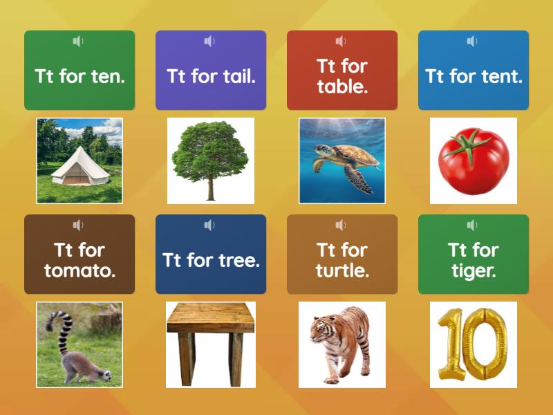 Alphabet Book Tt - Unscramble