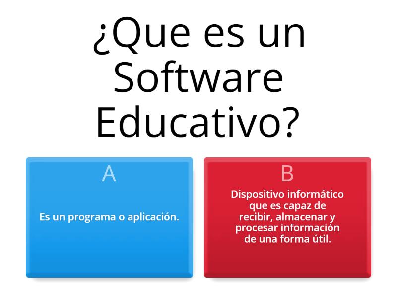 Software Educativo - Quiz