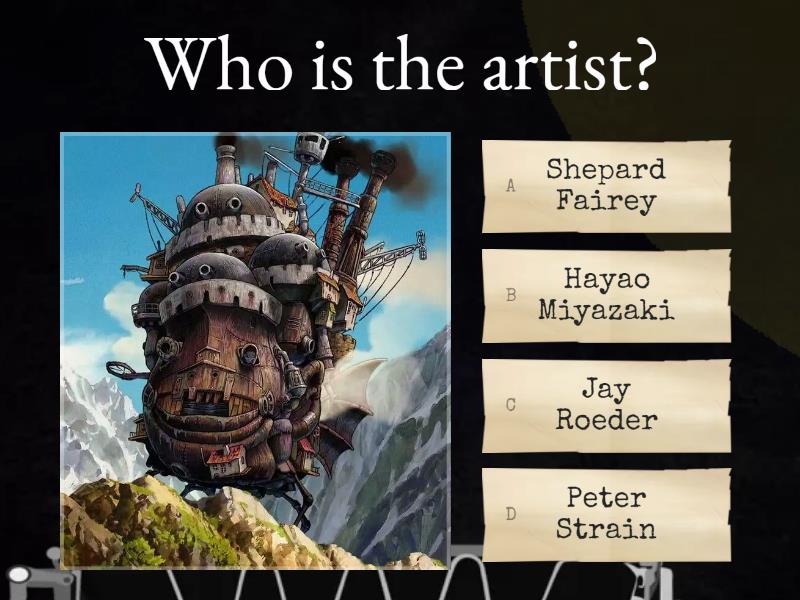Lesson 60 Refresh the artists - Quiz