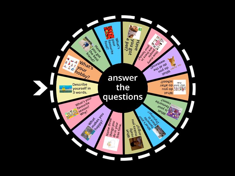 Ice breaker - Spin the wheel