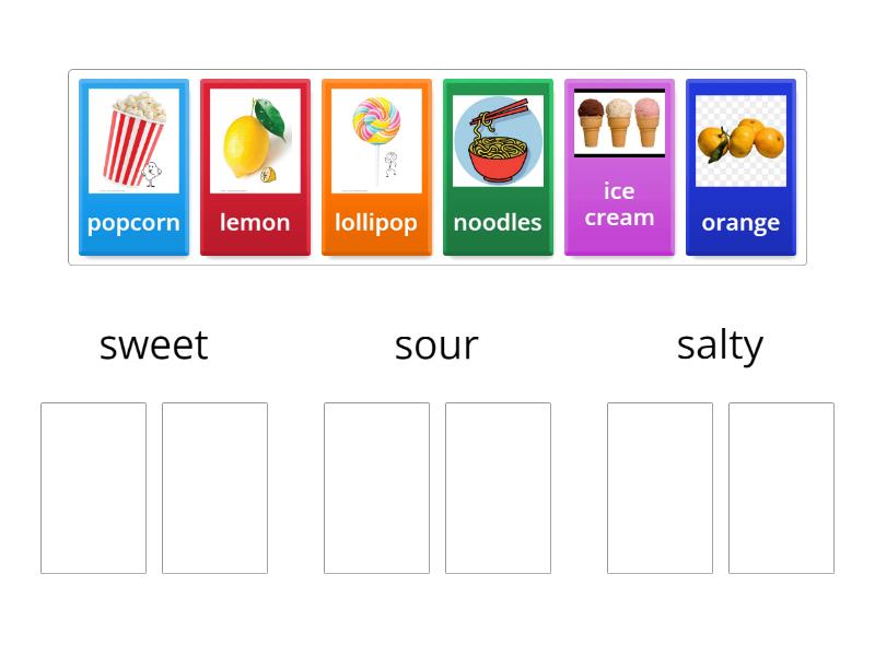 taste - Group sort