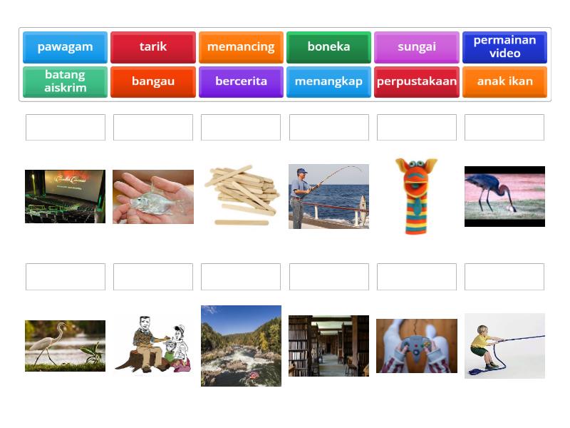 Cekap 2A - Unit 4 (Kosa Kata) - Match up