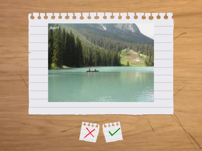 Geographical Features - Flash cards