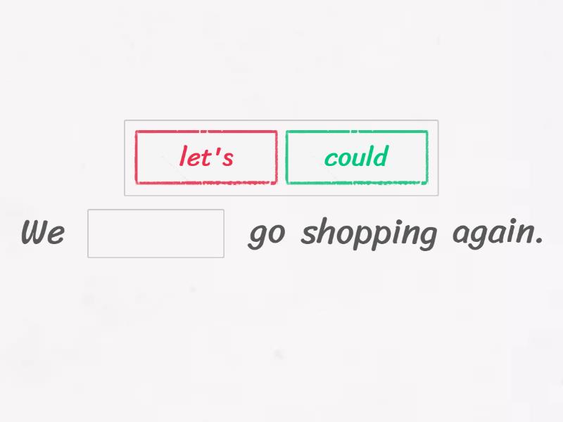 B TWO 8C L#6 Making and responding to suggestions - Missing word