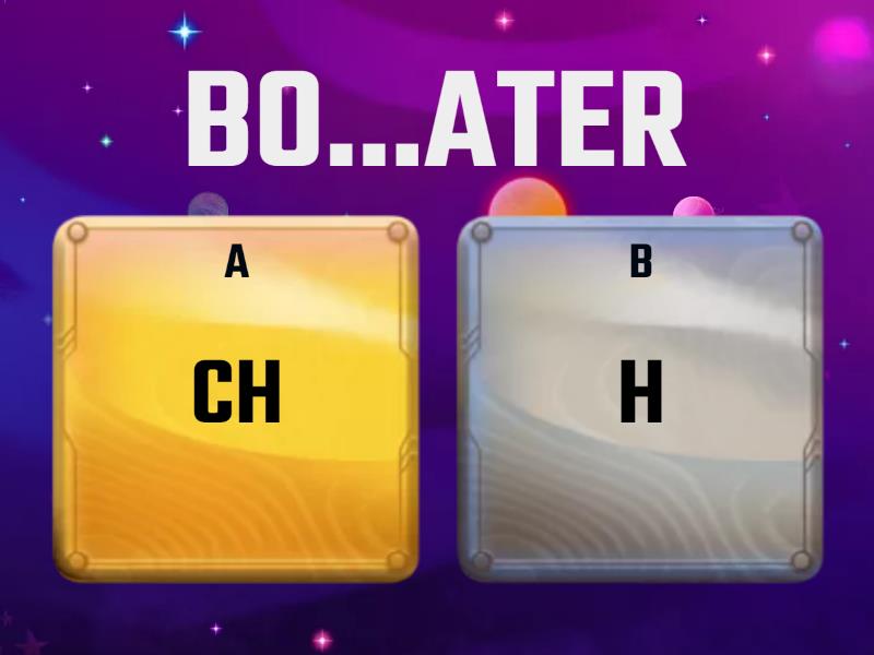 H czy CH? Klasa 1 - Quiz