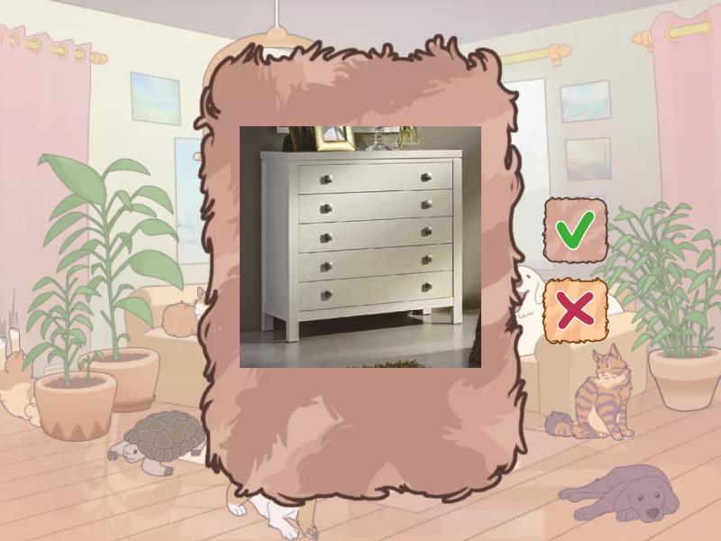 La casa, muebles y habitaciones - Flash cards