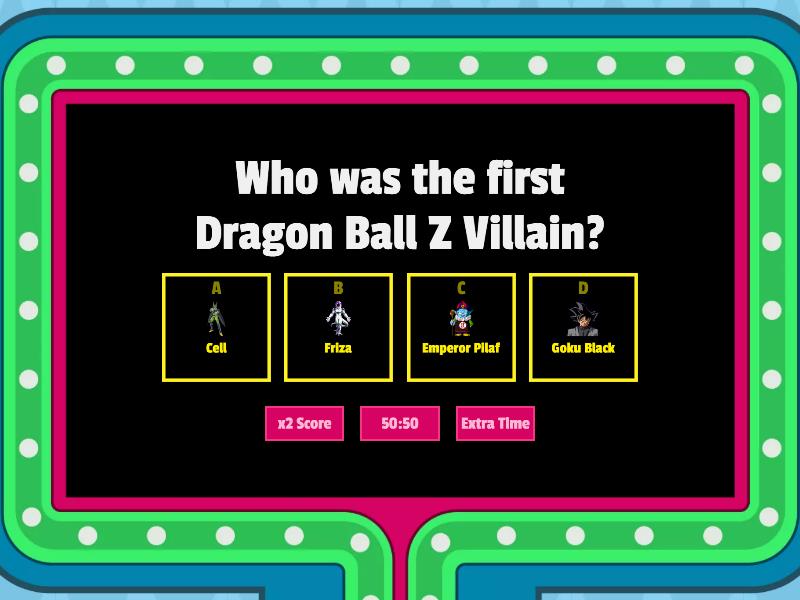 Dragon Ball Super Quiz - Gameshow quiz