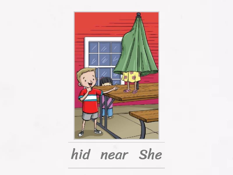 Where they hid_book - Unjumble