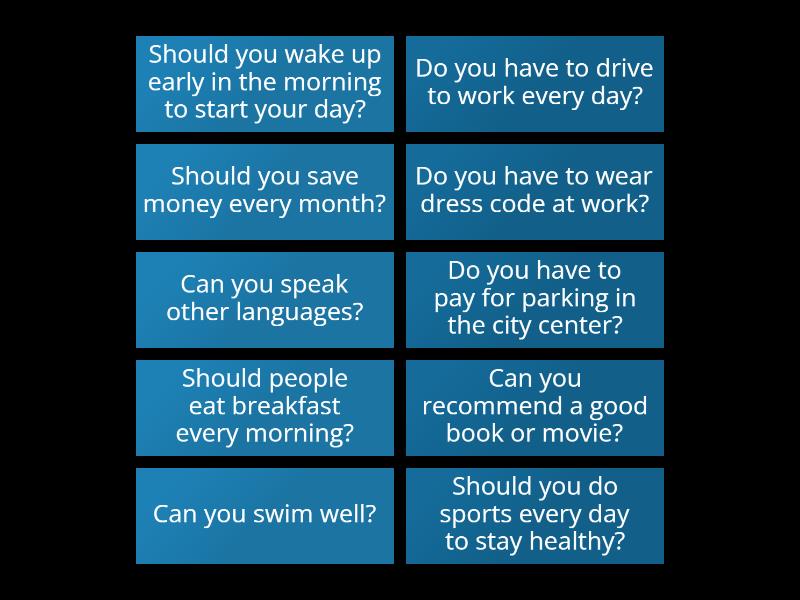 Modals A1-A2 - Flip tiles