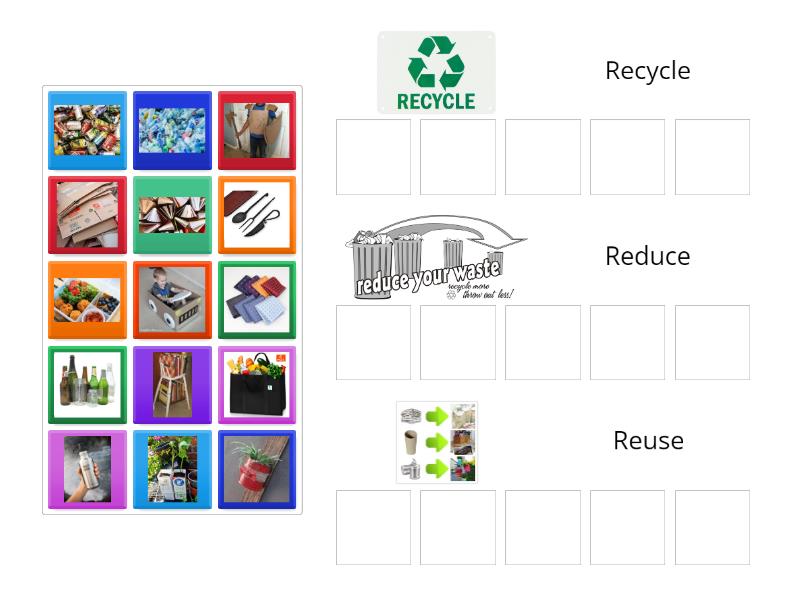3R: Recycle, reduce, recycle - Group sort