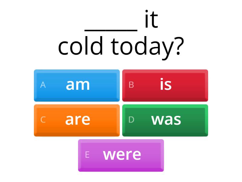 Was/Were questions - Quiz