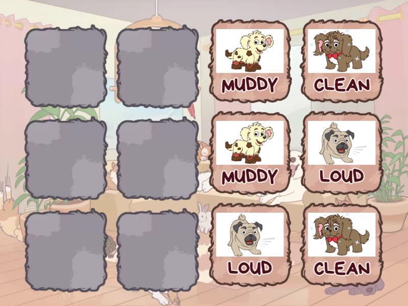 You're Muddy! - Matching pairs