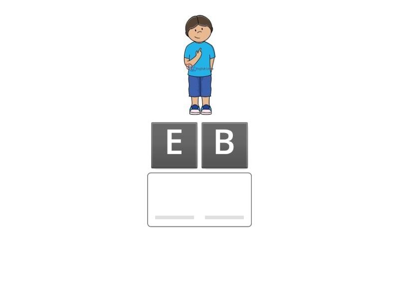 YLE MOVERS VERBS 1 - Anagram