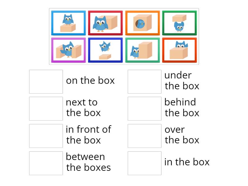 Prepositions match - Match up