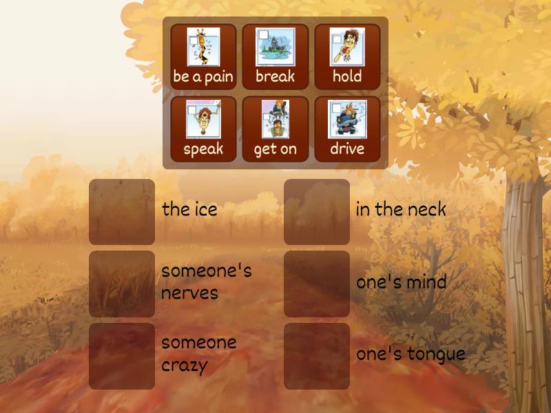 Spotlight 8 Module 1 Idioms - Match up