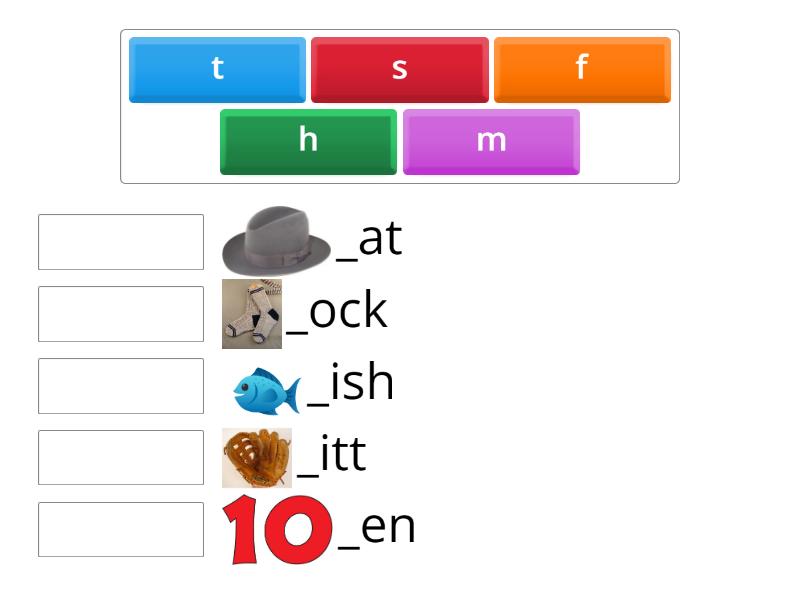 Phonics #2 - Match up