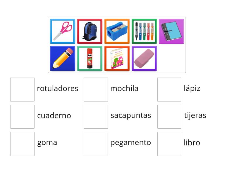 ¿Qué es? - Match up