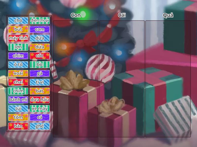 BG_ Classifiers (phân loại) - Categorize