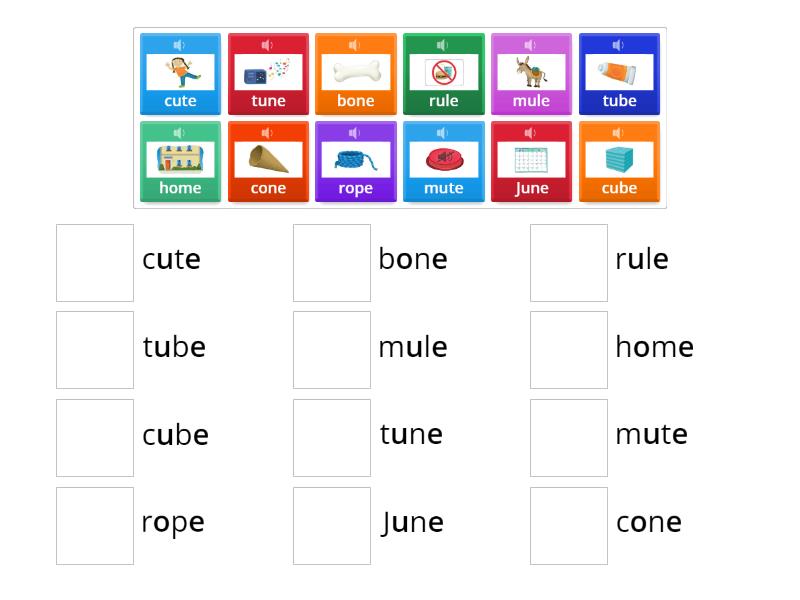 Oxford Phonics 3 Unit 3 - Match up