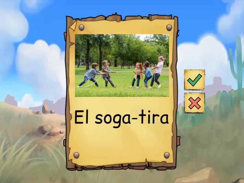 LOS JUEGOS TRADICIONALES - Flashcards