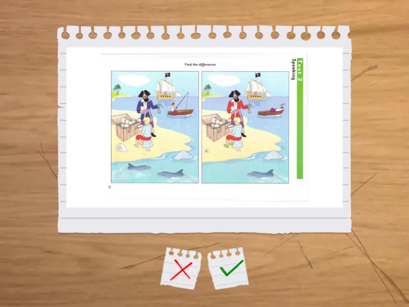 find the differences - Flash cards