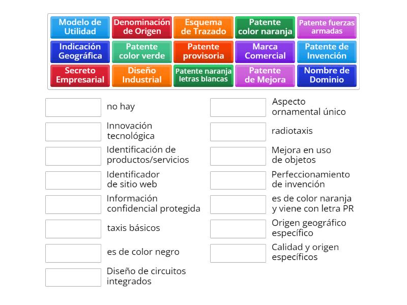 Ordena las parejas - Une las parejas