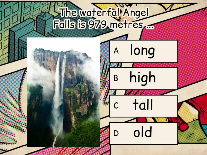 long, high, tall, old - Quiz