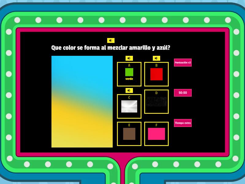 ¿ BUSCA EL COLOR CORRECTO? - Concurso de preguntas