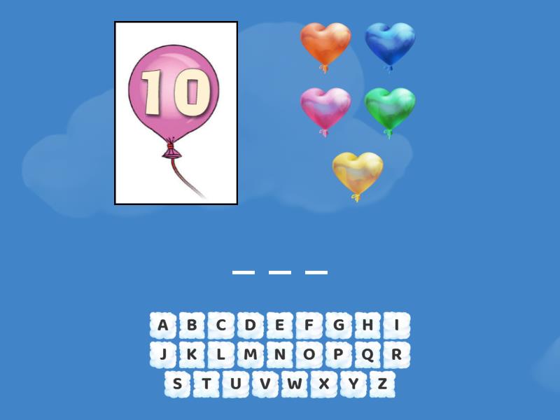 PEARSON. Level 1. Unit 0 Starter. Numbers - Hangman