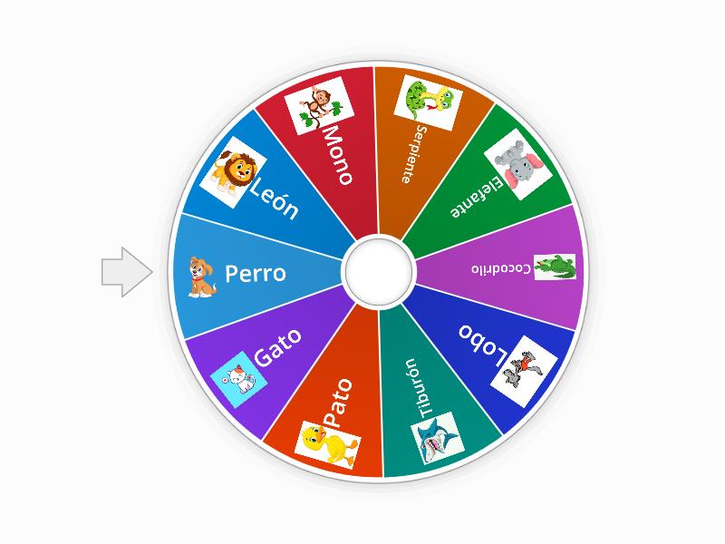 La rueda de los Animales - Spin the wheel