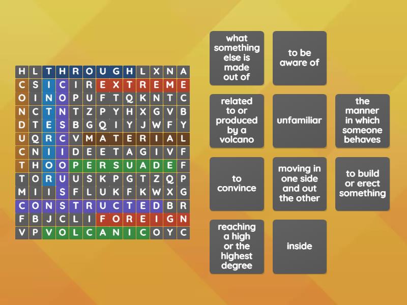 Salina Word Work - Wordsearch