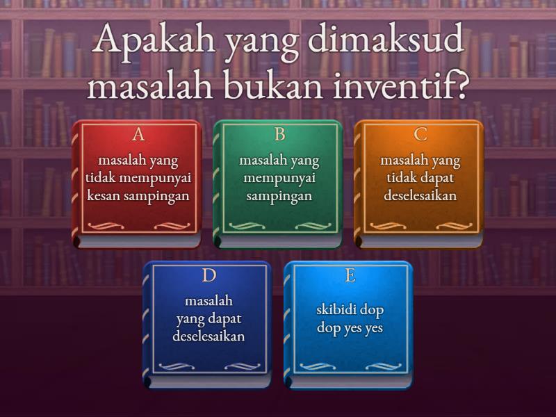 RBT FORM 2 BAB 1 - Quiz