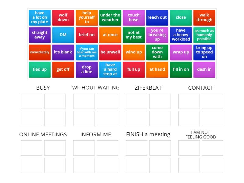 Ewa Sorting Exercise Group Sort