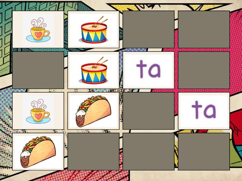 Sílaba "ta"_Mtra. Faby - Parejas