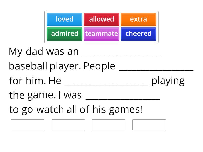 Reading_Jackie Robinson_first grade_3 - Missing word