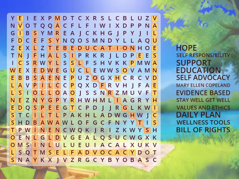 WRAP - Wordsearch
