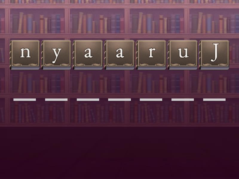 Activities - Anagrama